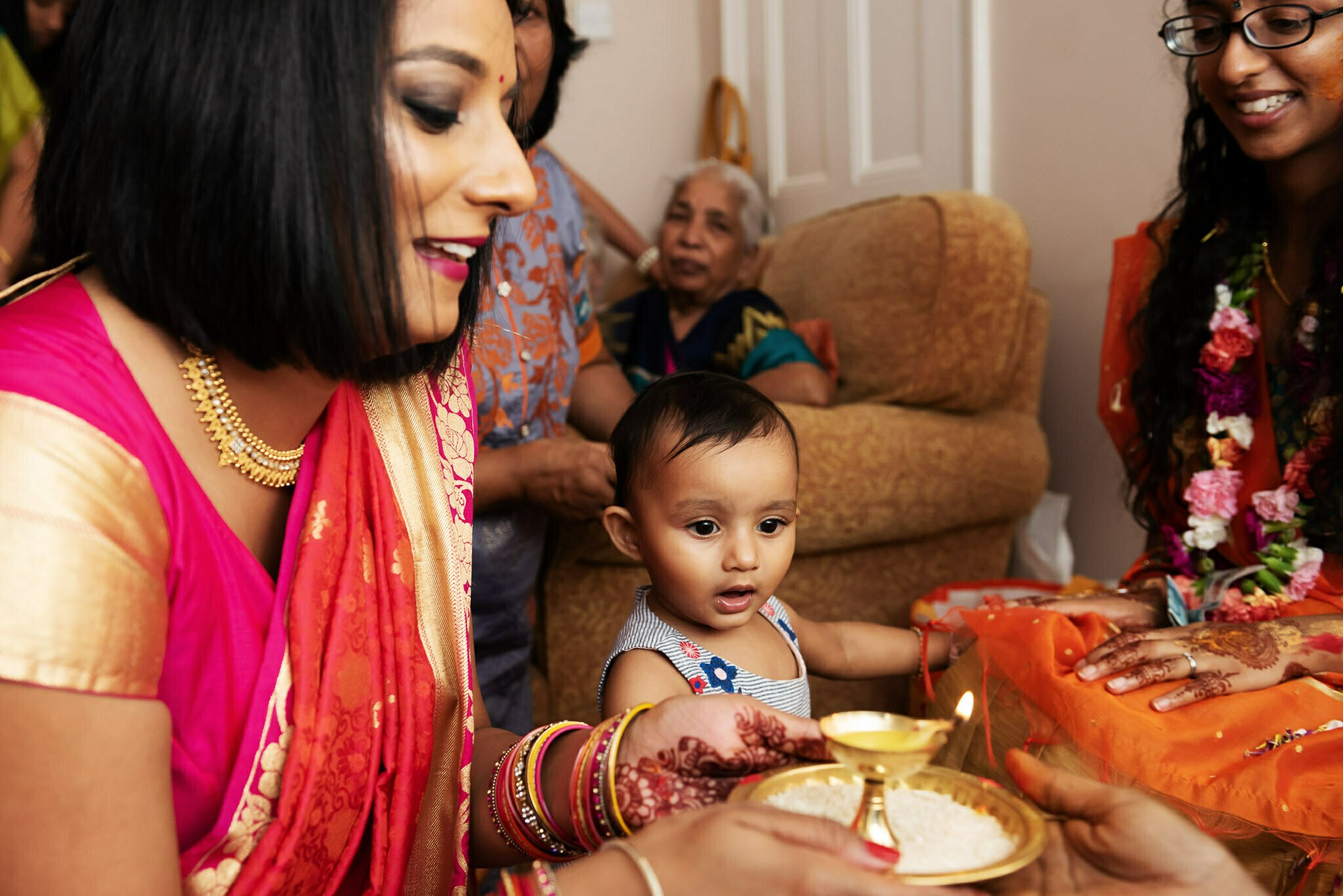 Pithi Ceremony photography - Hindu wedding photography