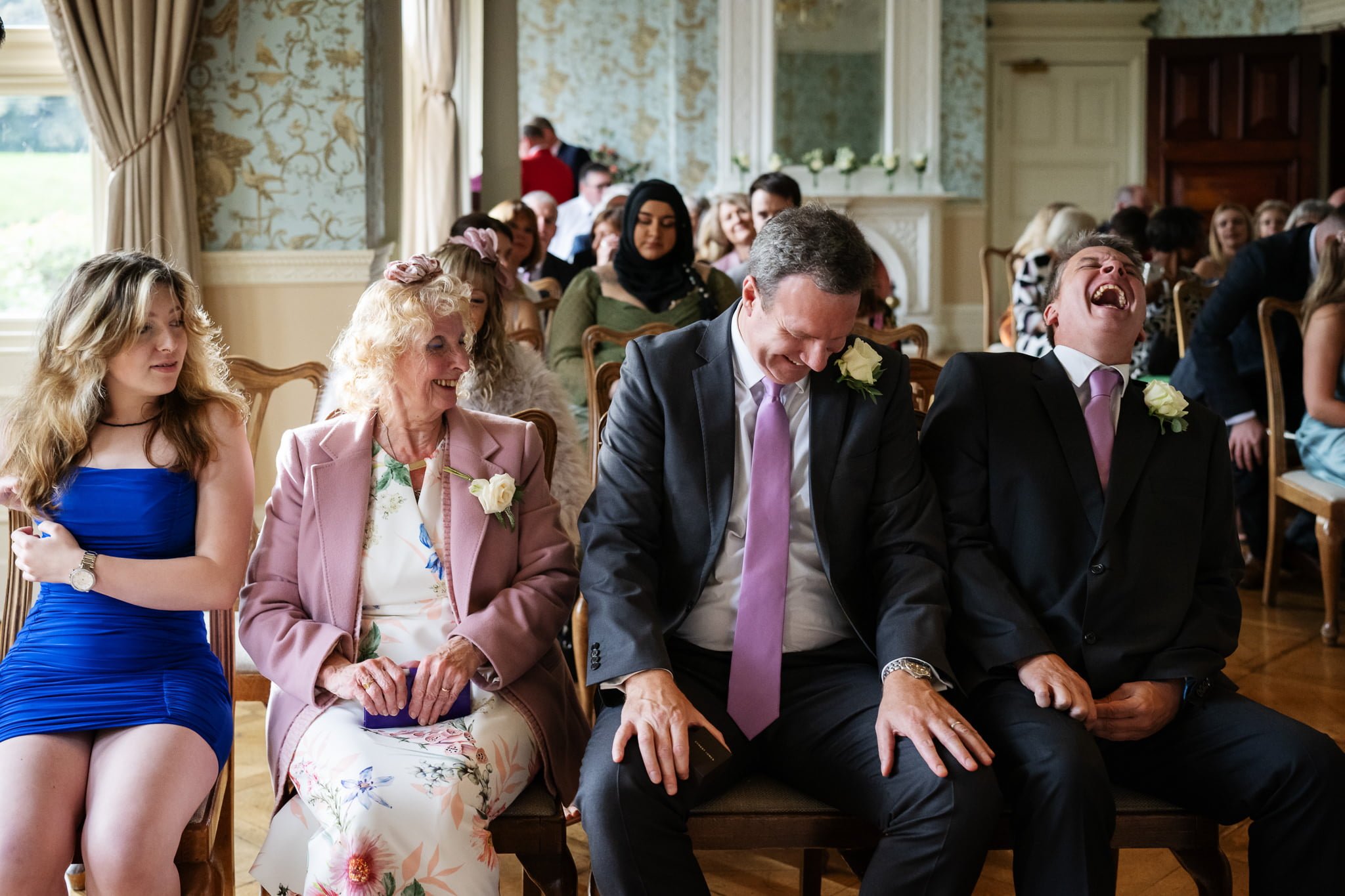 Autumn Wedding at Pendley Manor - Andy Sidders Photography