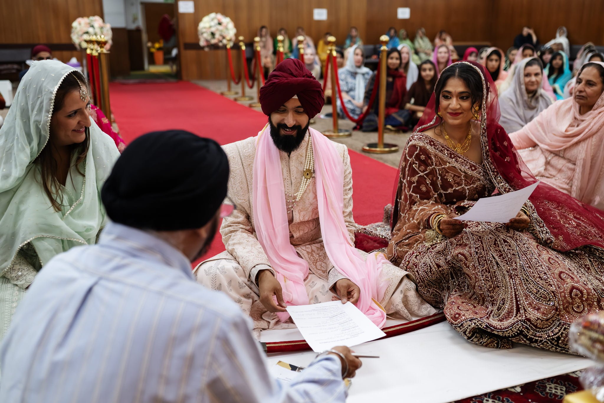 Sikh Wedding Photography - Ealing Gurdwara (London Sikh Centre)