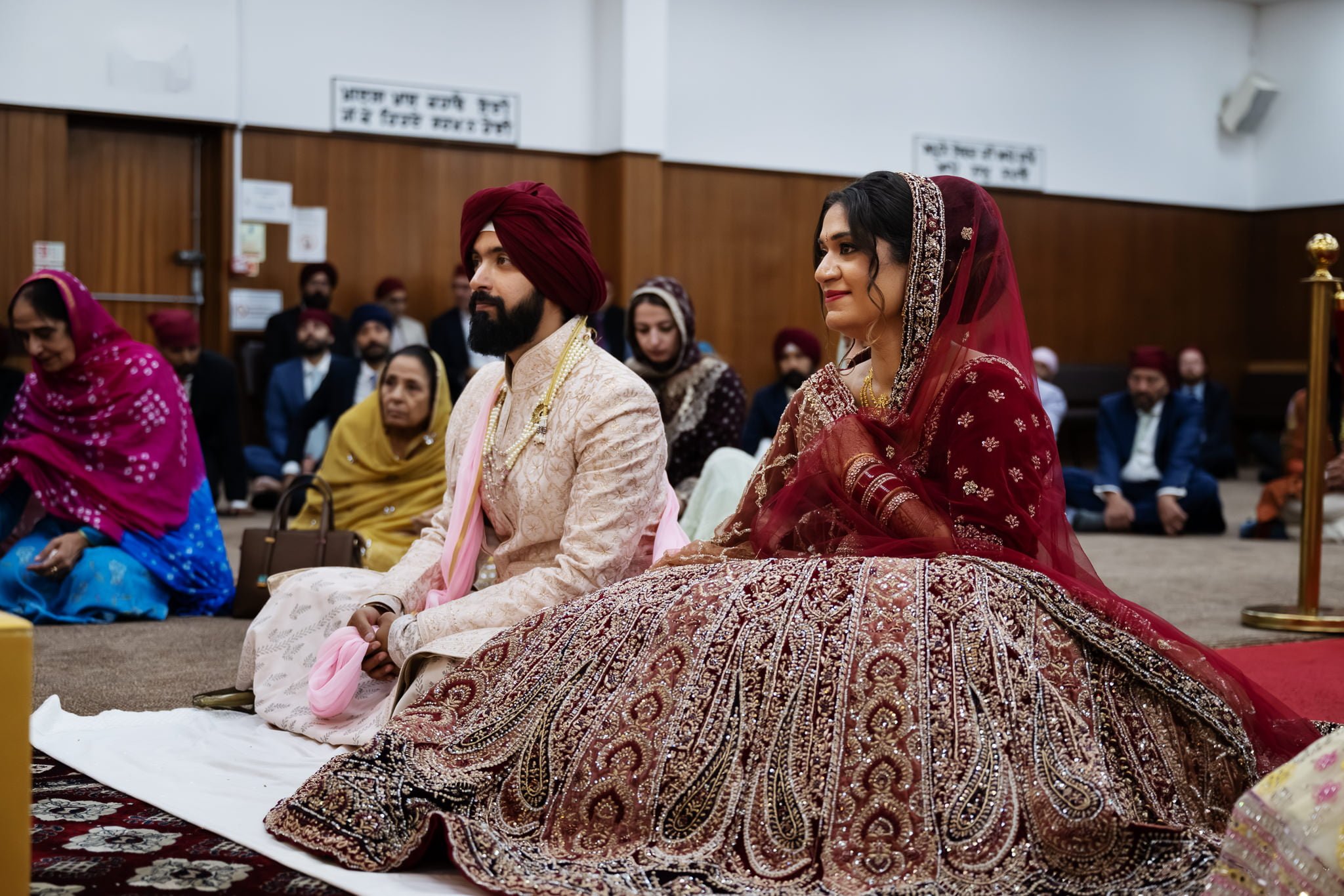 Sikh Wedding Photography - Ealing Gurdwara (London Sikh Centre)